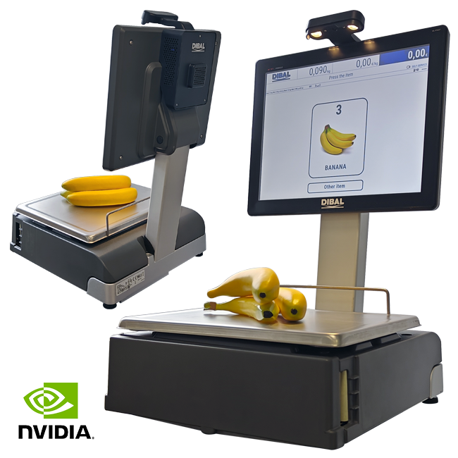 PC Scales CS-2255 Self-Service with Computer Vision